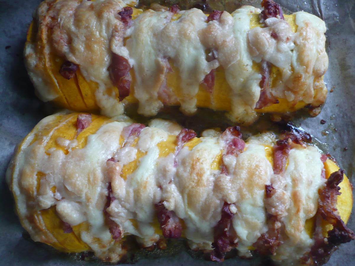 Butternut Kürbis gespickt - von rollimops