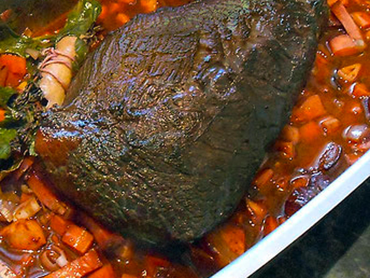Unser Sächsischer Sauerbraten - einfach - 147 kcal/100g