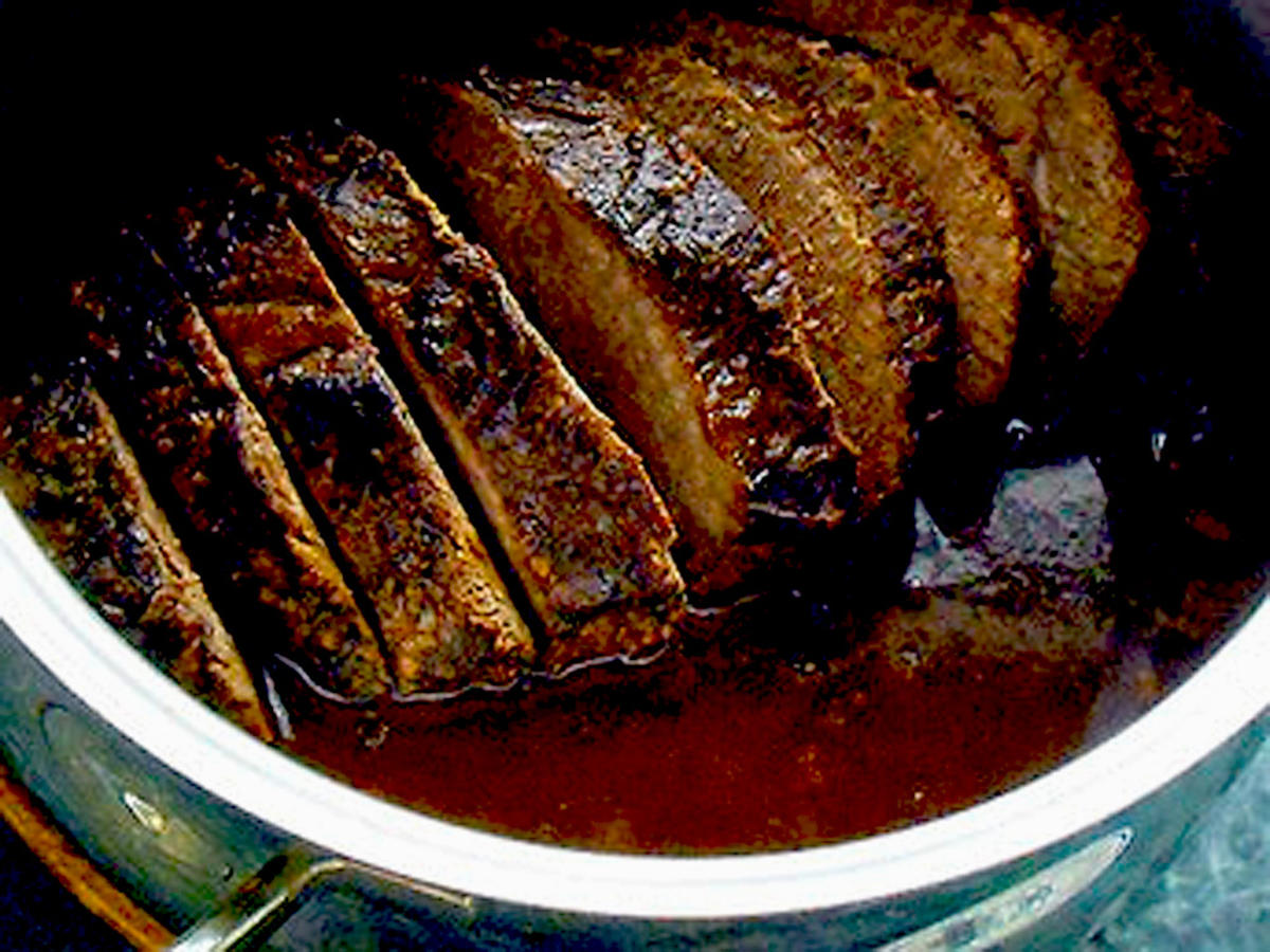 Unser Sächsischer Sauerbraten - einfach - 147 kcal/100g