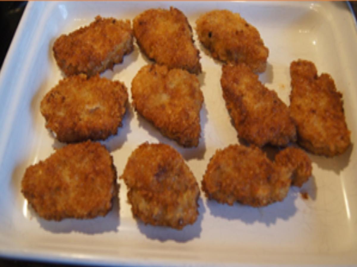 Mini-Schnitzel mit Bobby-Bohnen und Brat-Drillingen - Rezept - kochbar.de