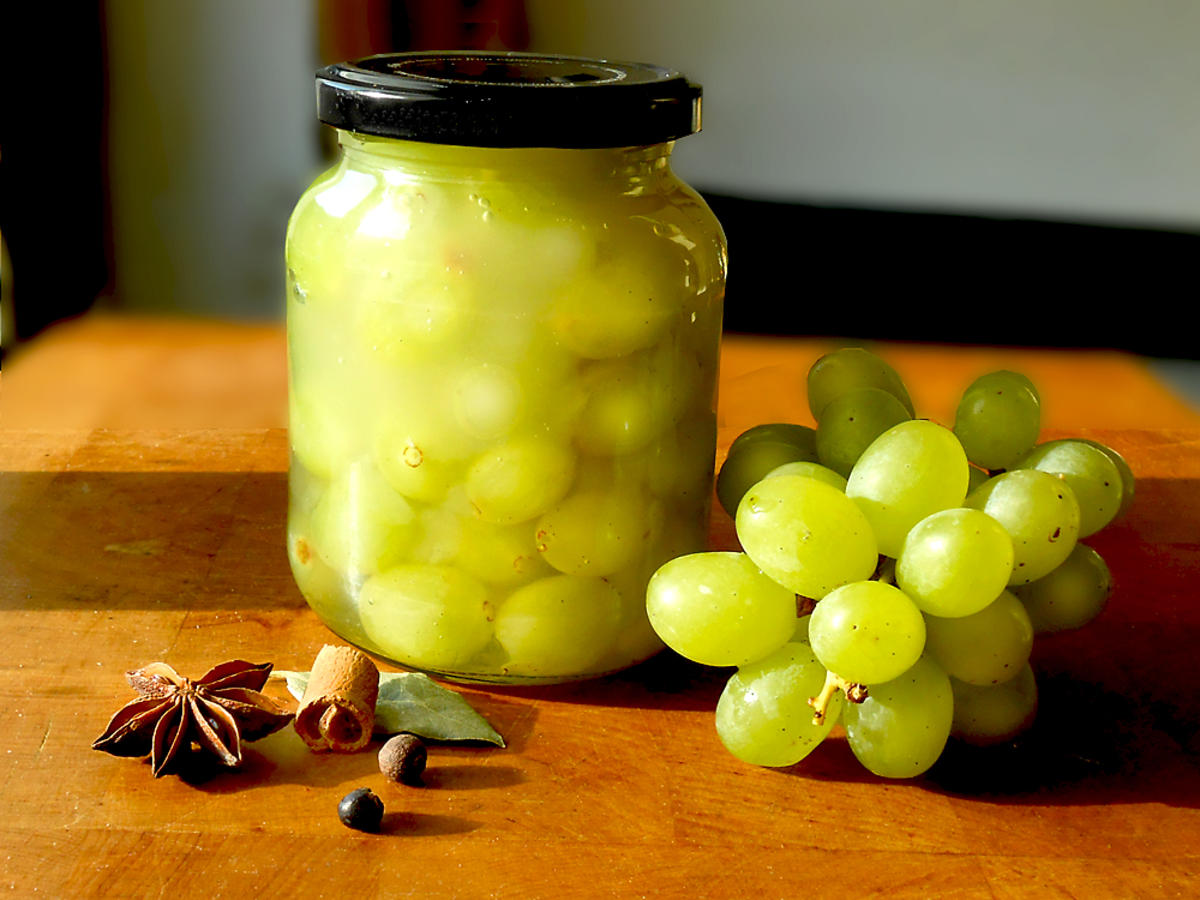 Moscato Trauben - schnell & einfach - 109 kcal/100g