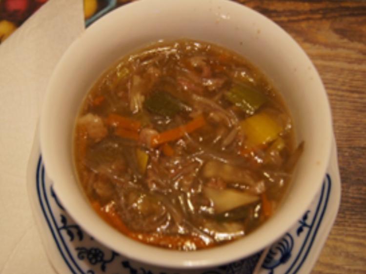 Asiatische Rindfleischsuppe - einfach - von MausVoh