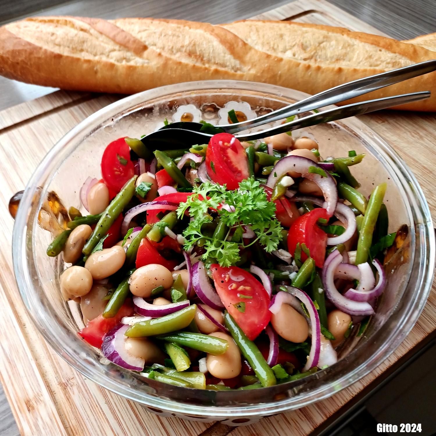 Tomaten-Bohnen-Salat - Rezept mit Bild - kochbar.de