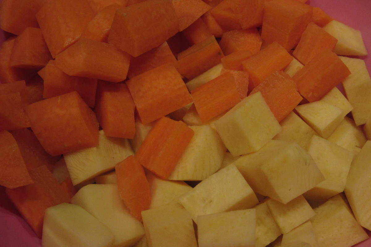 Gemüse: Steckrüben Karotten Püree - einfach - von lunapiena