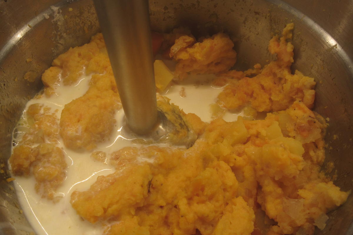 Gemüse: Steckrüben Karotten Püree - einfach - von lunapiena