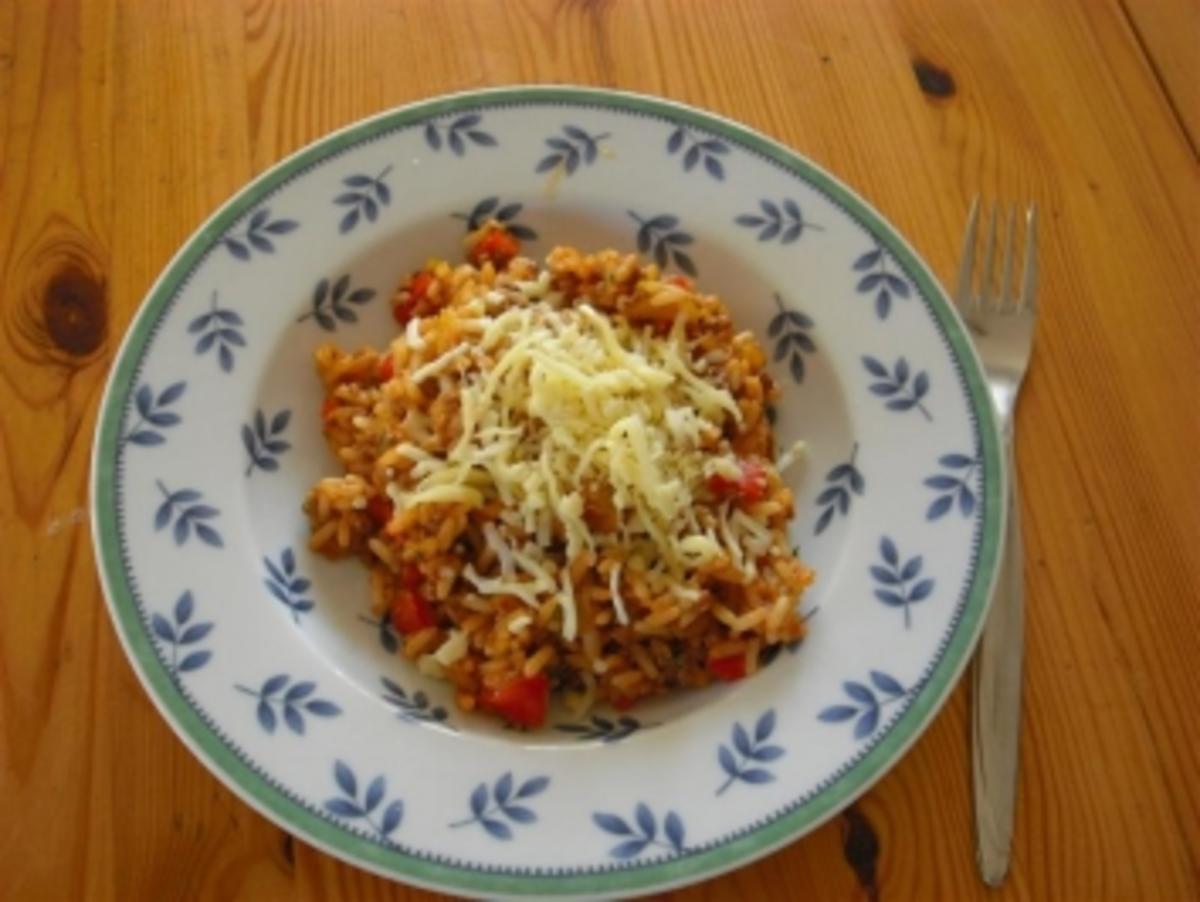 Hackfleisch-Paprika-Risotto - Rezept mit Bild - kochbar.de