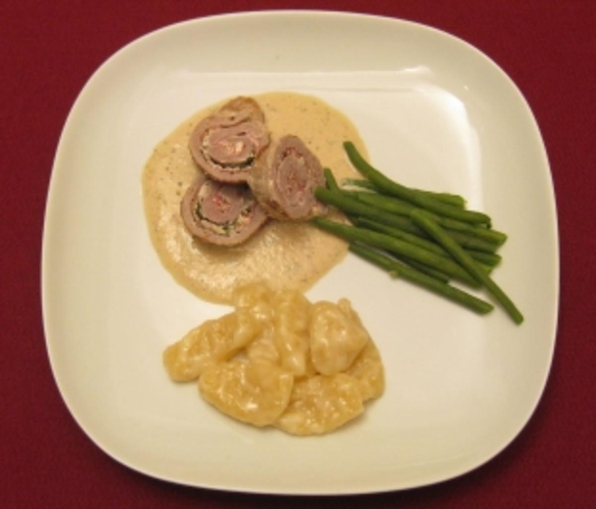 Kalbsroulade an Gnocchi - Rezept mit Bild - kochbar.de