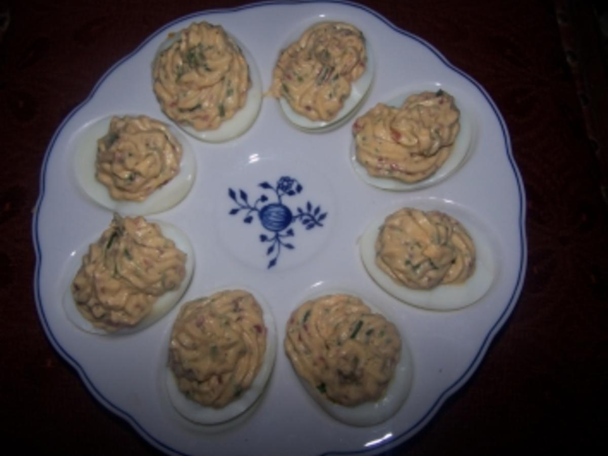 Gefüllte Eier - schnell & einfach - 107 kcal/100g