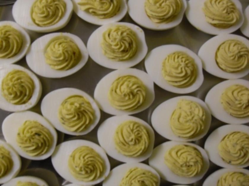 Gefüllte Eier - schnell & einfach - 139 kcal/100g