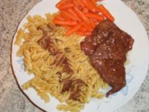 Naturschnitzel in Senfsoße - einfach - von Muckisale