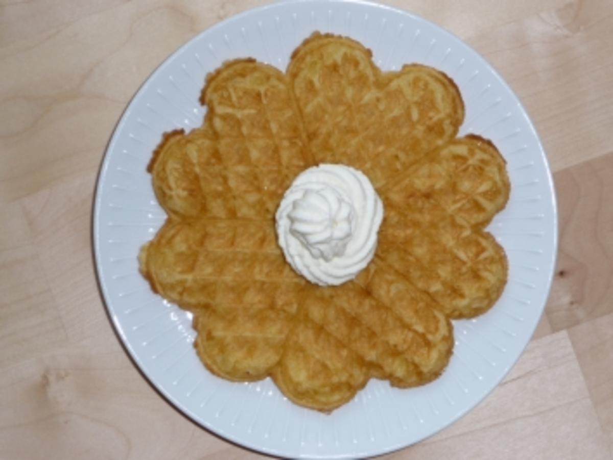 Vanille-Honig-Waffeln - Rezept mit Bild - kochbar.de