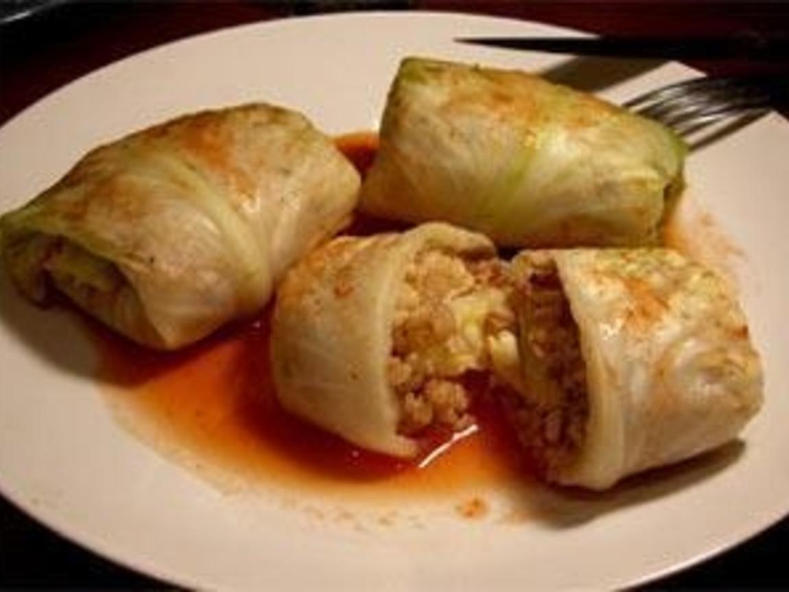 Sarma serbisch gefüllte Krautrouladen - Rezept mit Bild