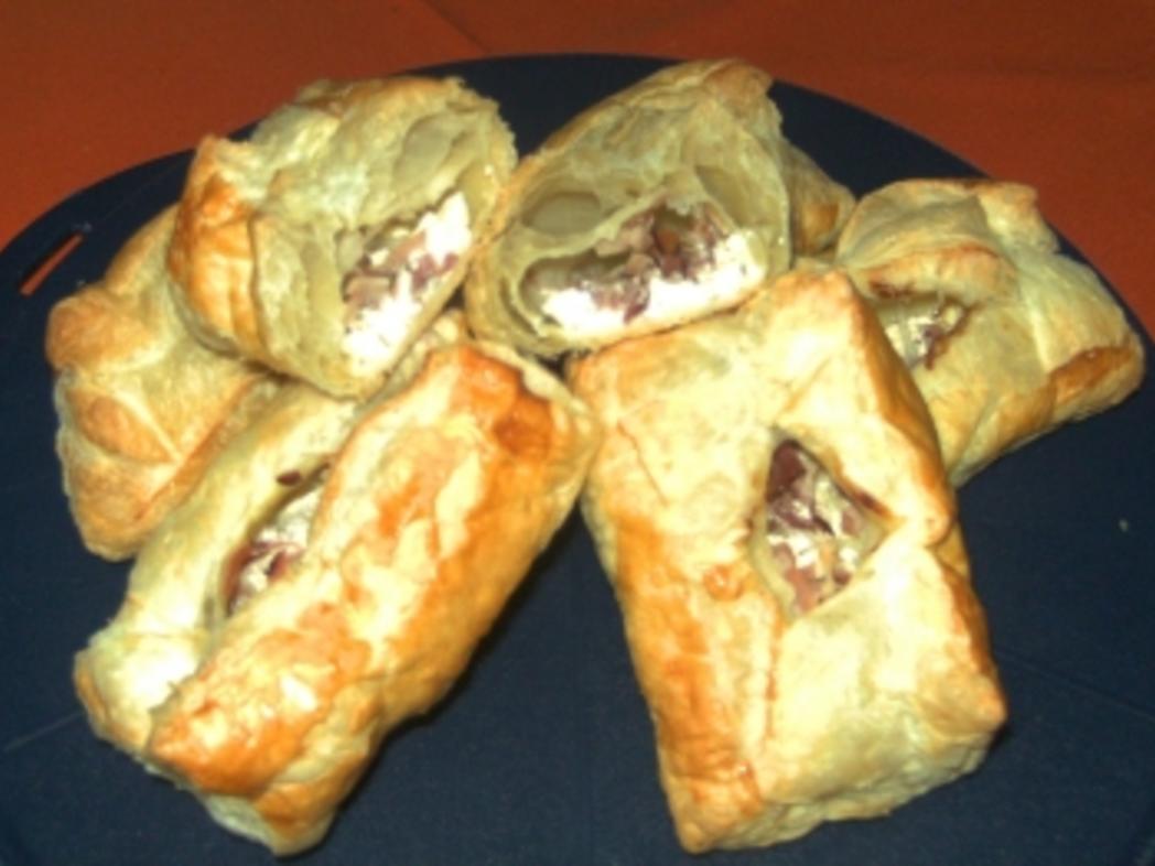 Herzhaftes im Blätterteig - schnell & einfach - 134 kcal/100g