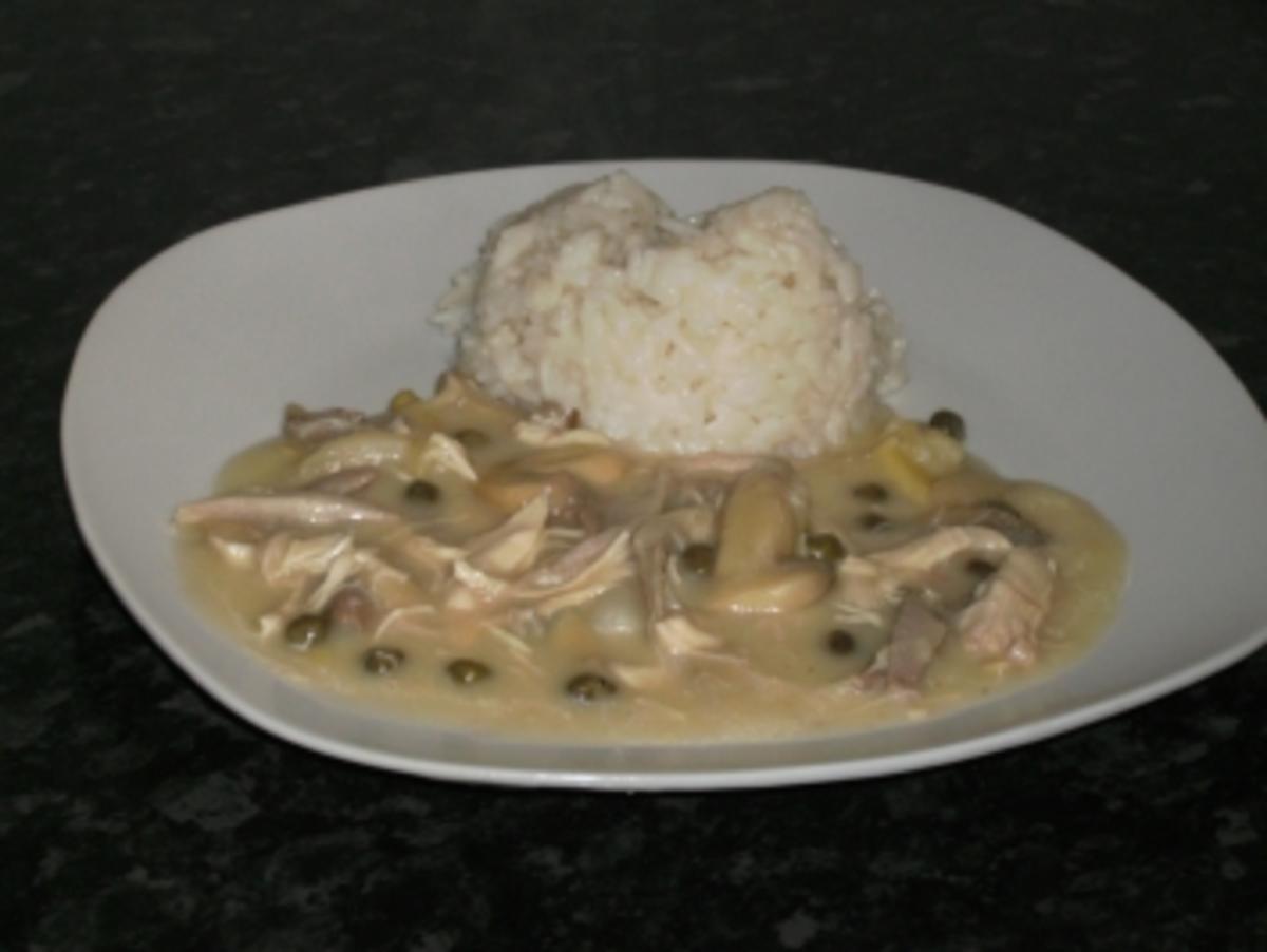 Hühnerfrikassée mit Kapern - Rezept mit Bild - kochbar.de