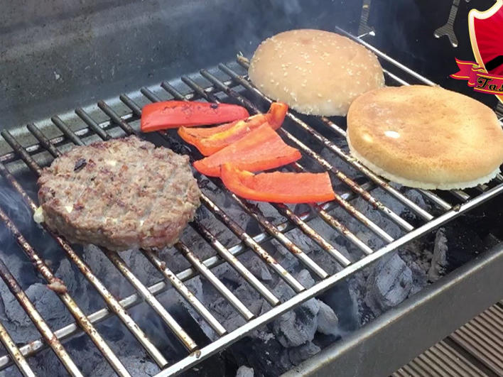 Juicy Lucy Cheese Burger Verdammt lecker - schnell & einfach - 178 kcal ...