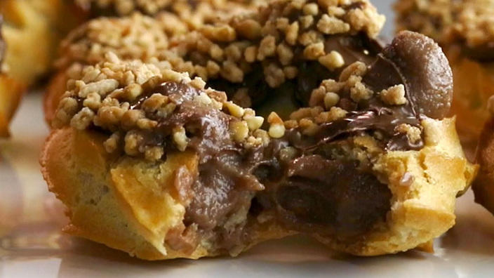 Gefüllte Nutella-Donuts - Rezept mit Video - kochbar.de