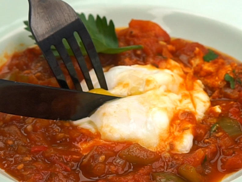 Shakshouka - einfach - 145 kcal/100g